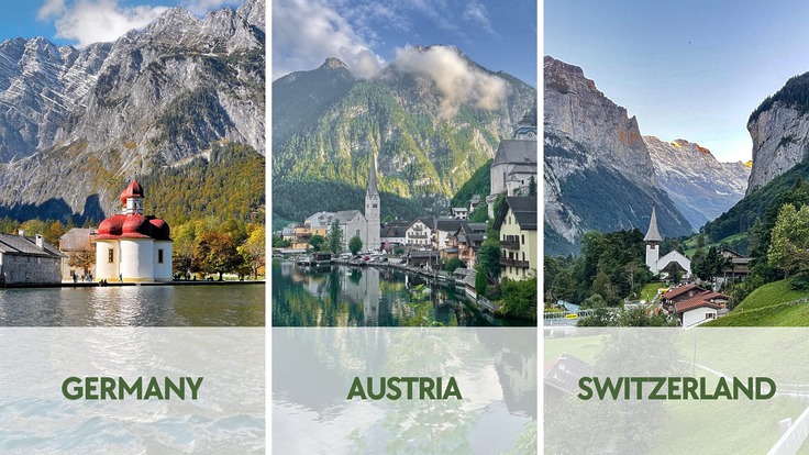 Germany Austria Switzerland Itinerary: 3 Countries in 10 days