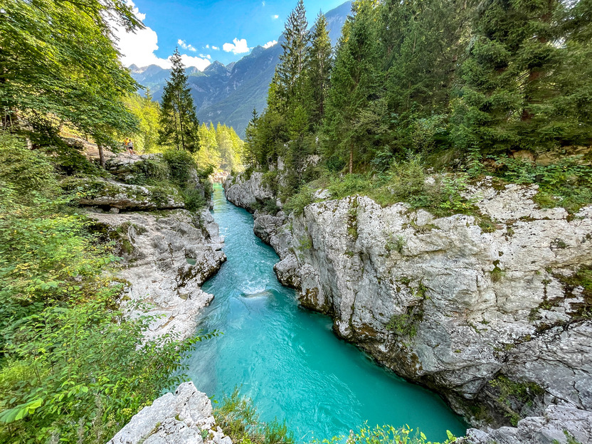 Explore the Great Soča Gorge in the Soča Valley, Slovenia