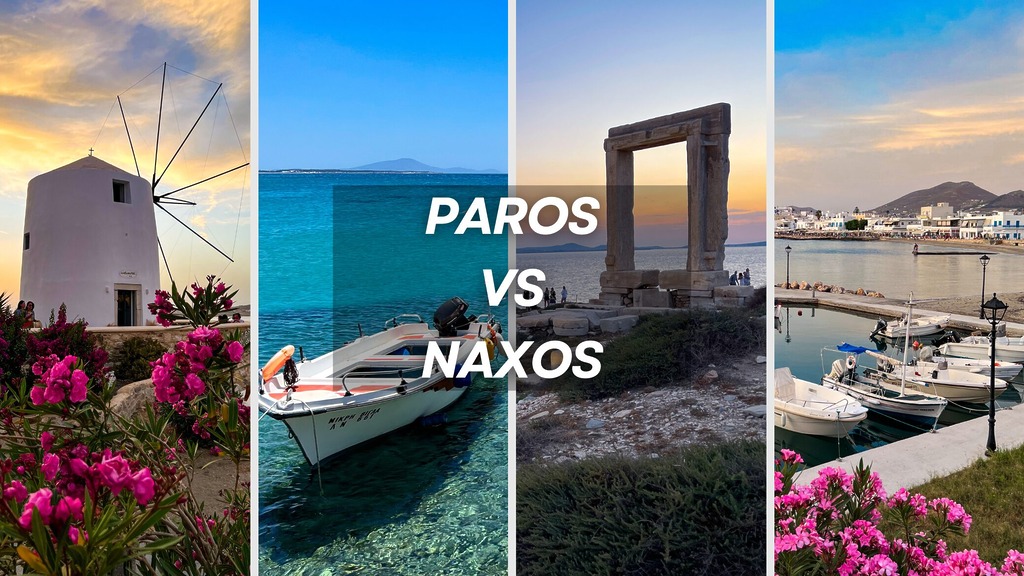 Paros or Naxos: Which Greek Island to Choose in 2025